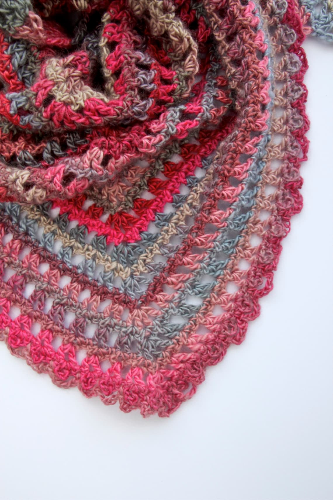 Lacy Crochet Scarf Pattern, Beautiful Light and Lacy Crochet Scarf ...