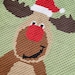Crochet Christmas Moose C2C Graph Blanket Pattern, Merry Christmas ...