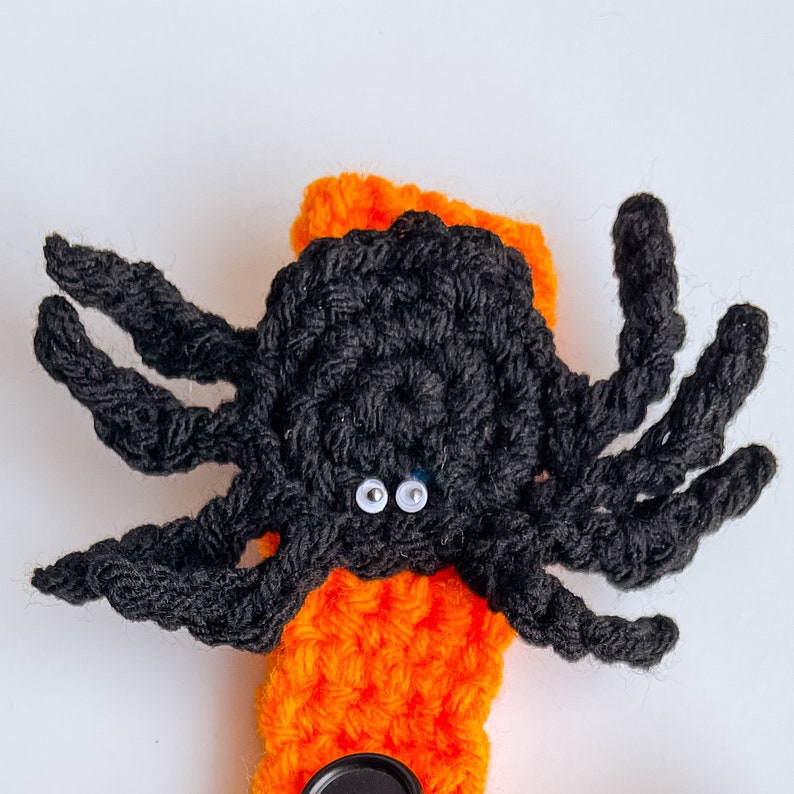 Crochet Halloween Spider Web Spider Appliqué Pattern PDF Set - Etsy