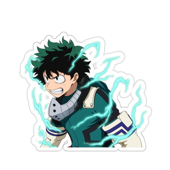 Home & Living Home Decor Izuku Midoriya Sticker Wall Hangings etna.com.pe