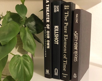 Monochromatic Books - Etsy