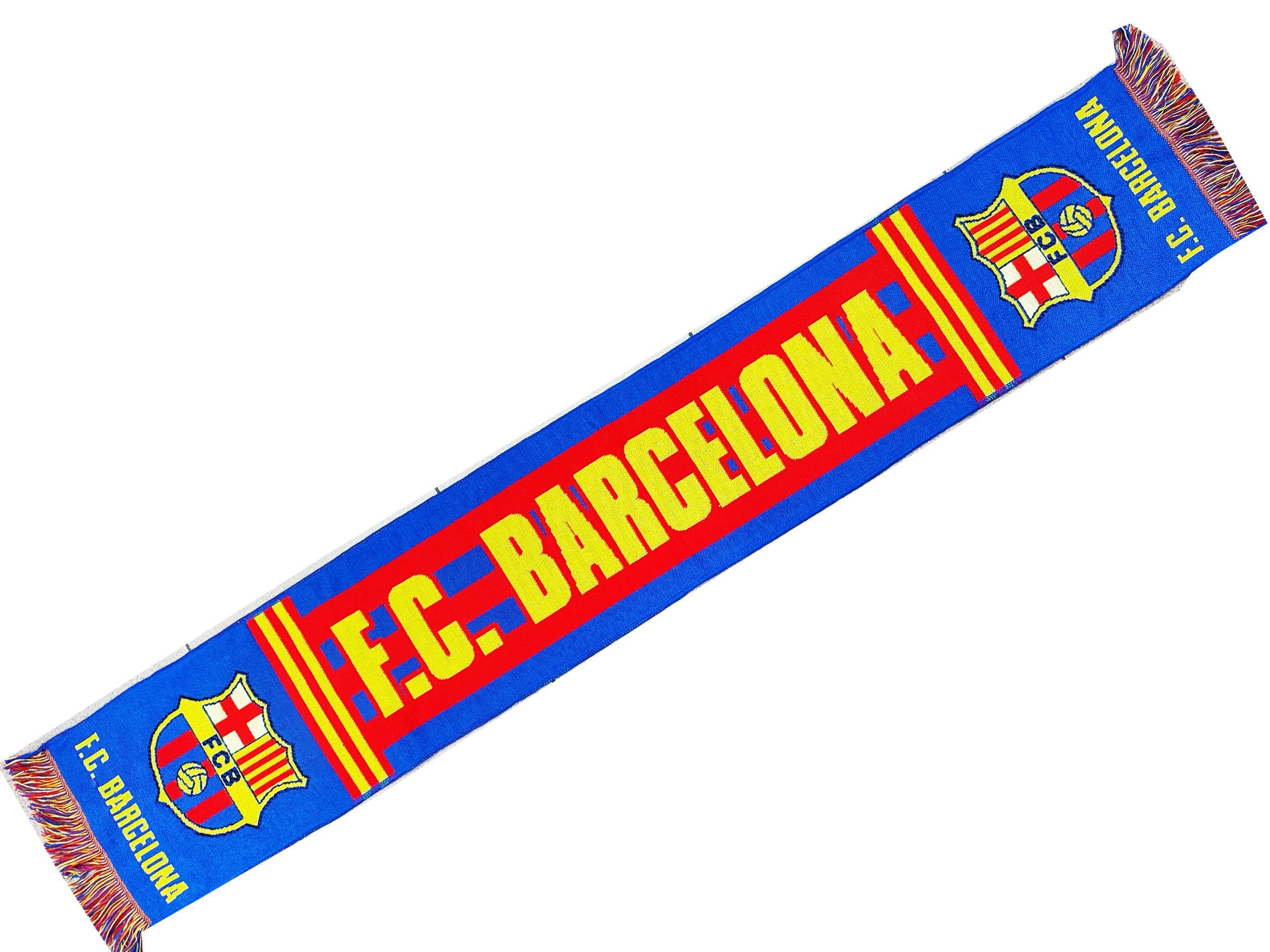 Scarf Fc Barcelona Spain Espana Calcio Sciarpa Scarves Gift Sa 100% ...