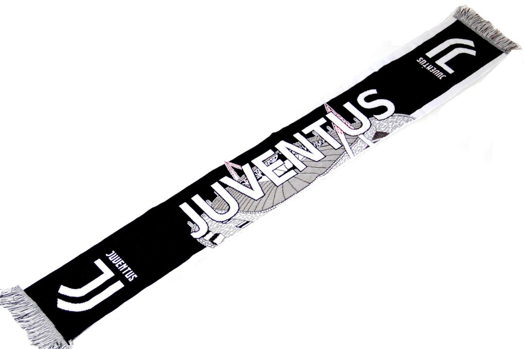 Scarf Juventus Italy Champions League Scarves Gift 100% ACRYLIC FAN ...