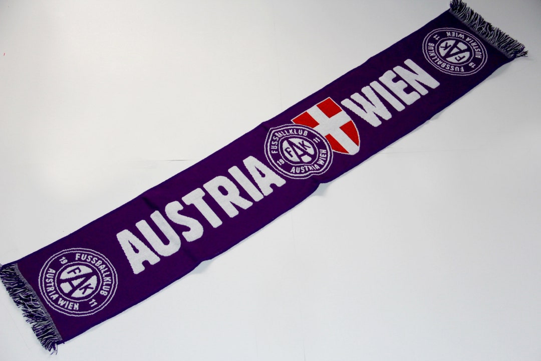 Scarf Austria Wien Viena Scarves Champion 100% ACRYLIC FAN Tshirt ...