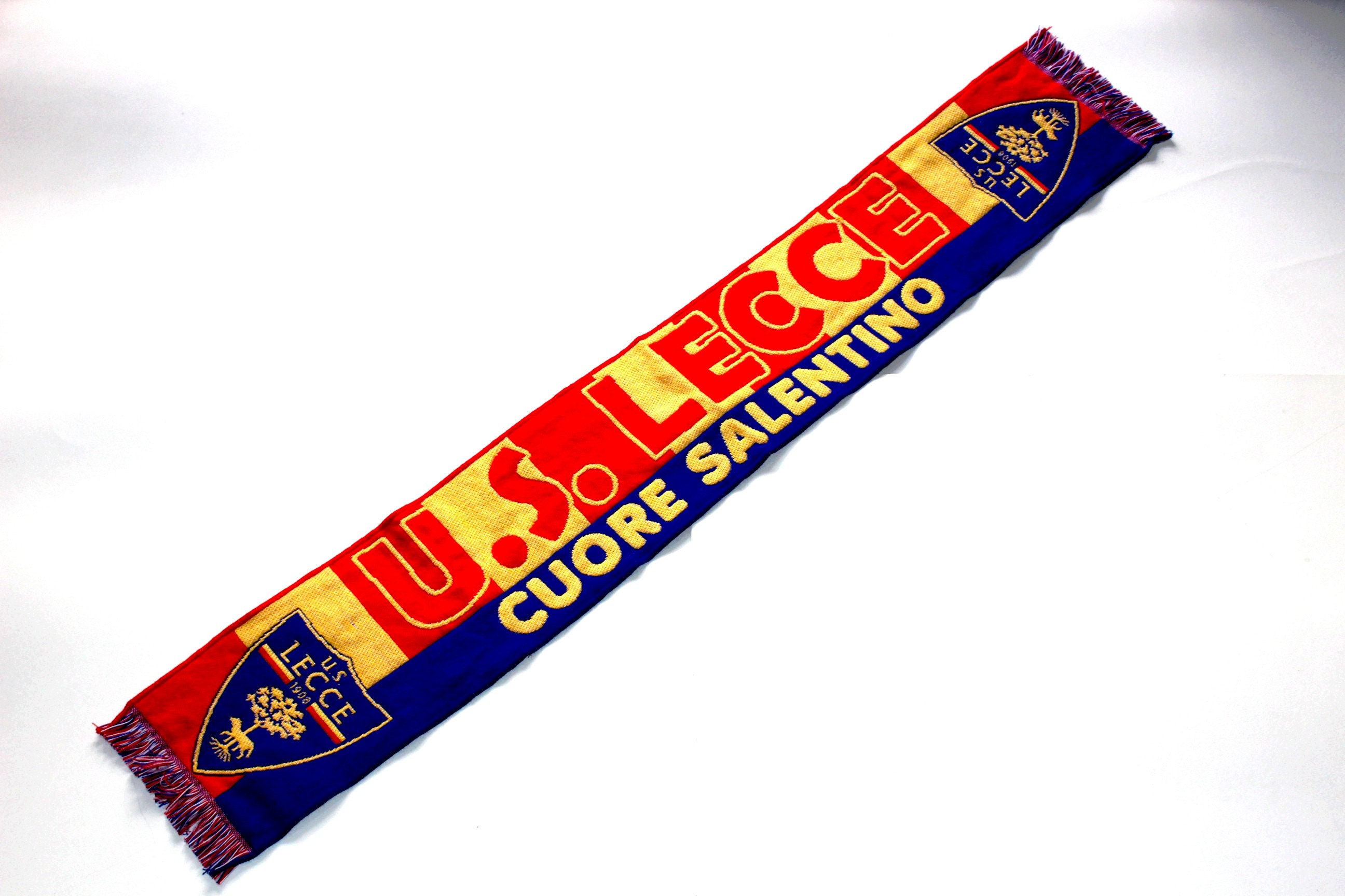 Scarf Unione Sportiva Lecce U.S. Lecce Italy Calcio Sciarpa Scarves ...