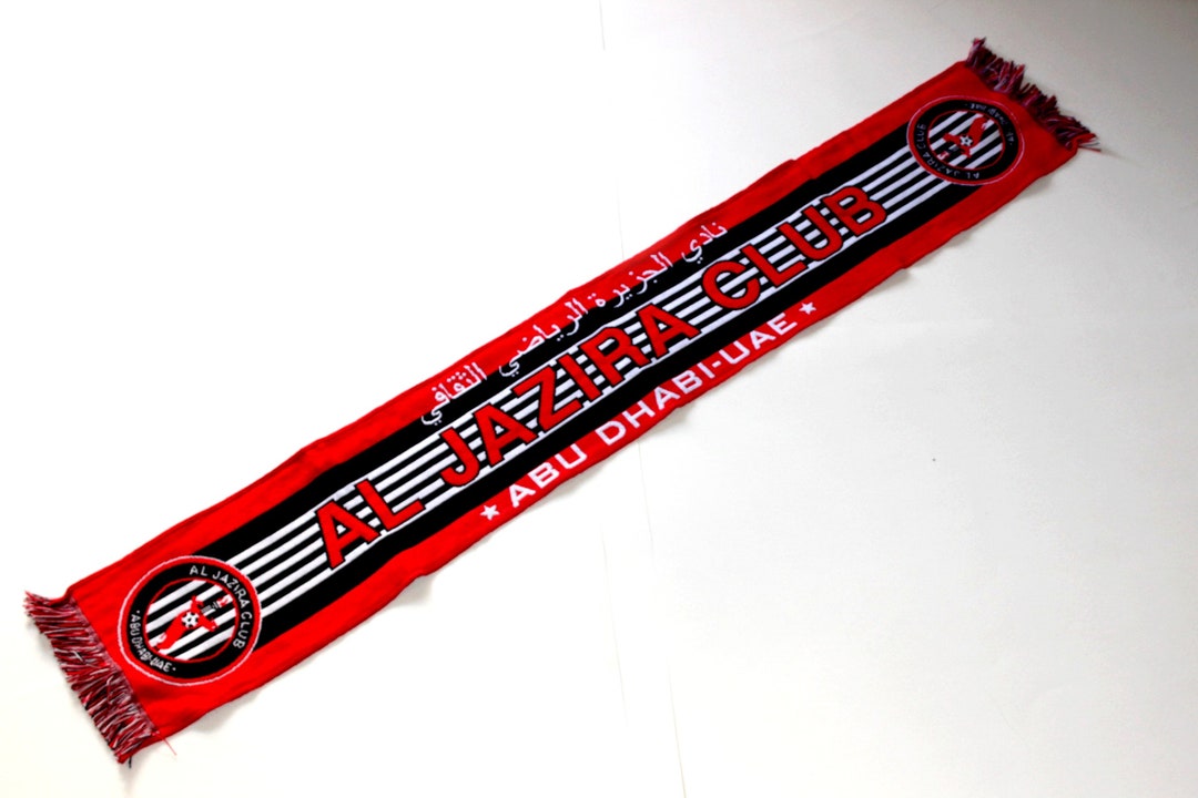 Scarf Al Jazira Football Club Saudi FC Schal Scarves Gift Sa - Etsy
