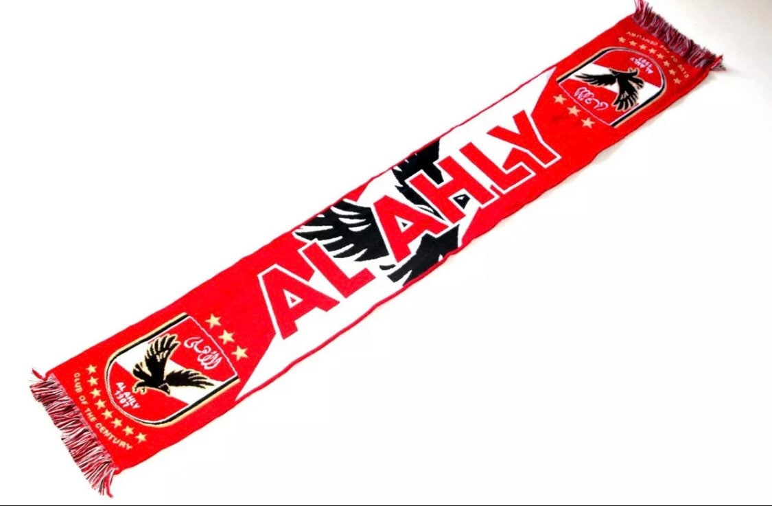 Scarf Al Ahly Al-ahly Mohamed Salah Calcio Sciarpa Scarves Gift Sa 100% ...