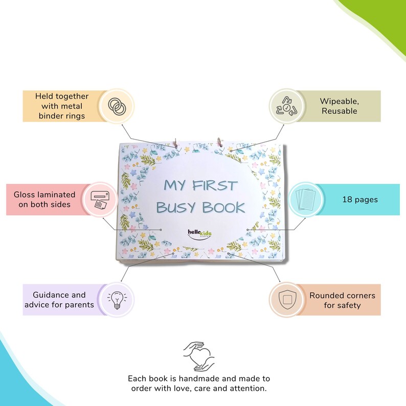 My First Busy Book Printable Activities for Toddlers and Preschoolers ...