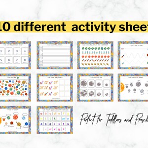 Solar System Printable Busy Book - Educational Mini Learning Folder for ...