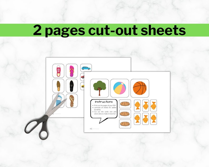 Left Right Activity Pack for Preschoolers: Digital Download, Homeschool ...