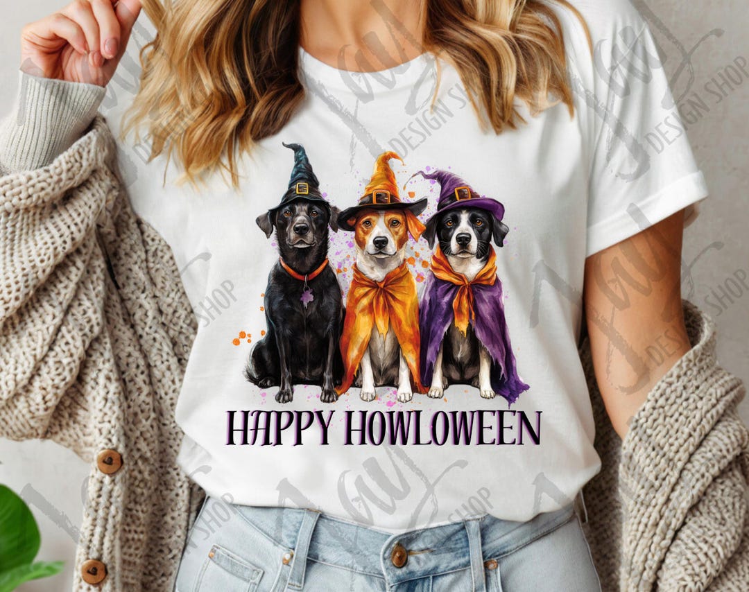 Сute Witch Dog PNG, Witch Dog Sublimation, Dog Lovers Gift, Halloween ...