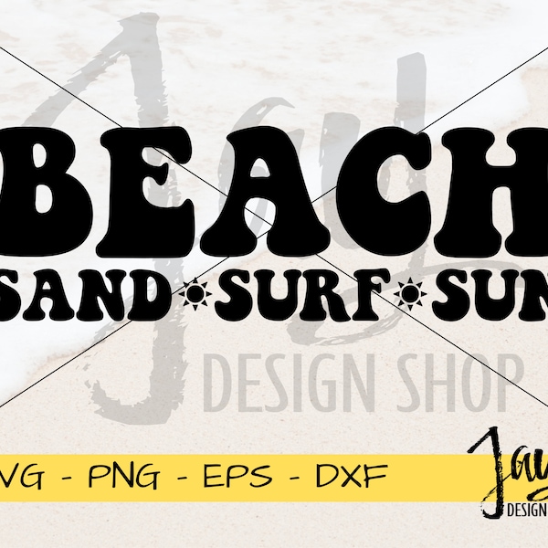 Sun Salt Sand Svg - Etsy