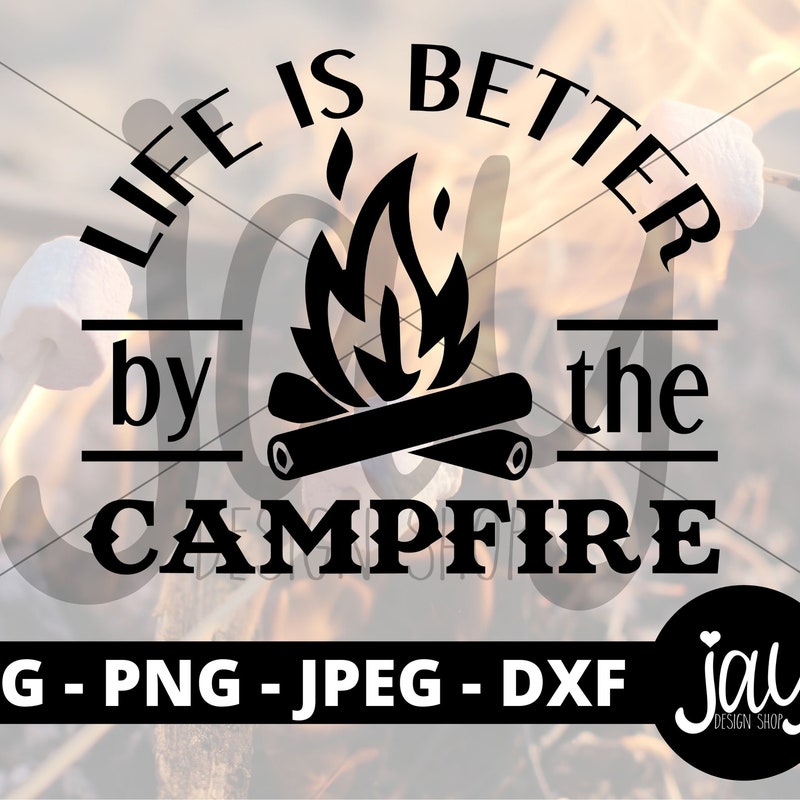 Campfire Svg - Etsy
