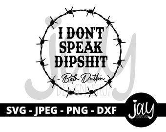 Beth Dutton Svg | Etsy Australia