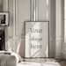 French Interior Frame Mockup: Parisian Style Living Room (PSD, JPG) - Etsy