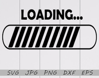 Battery Loading Bar Svg - Etsy