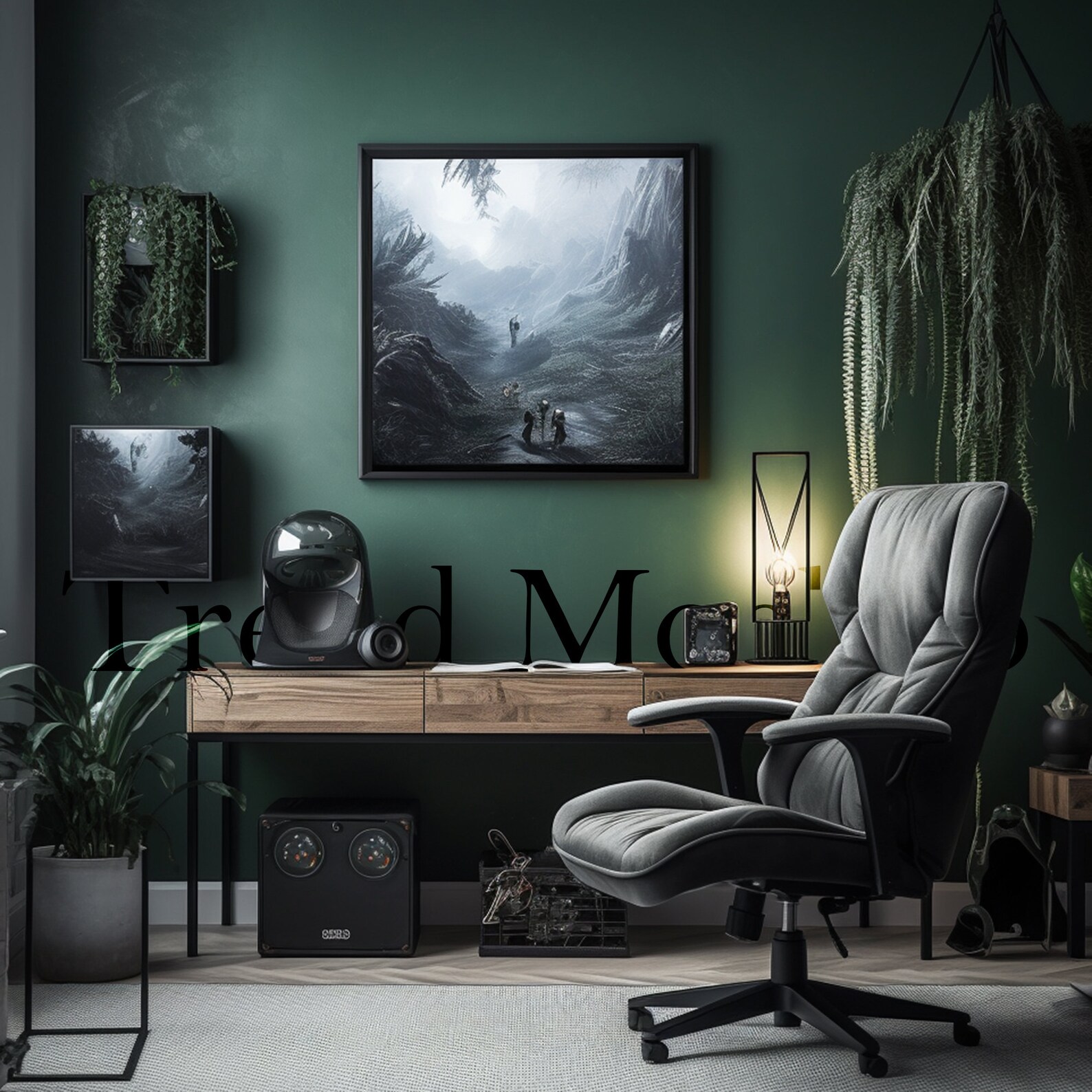 Gamer Room Mockup Frame Office Frame Mockup Interior Mockup - Etsy