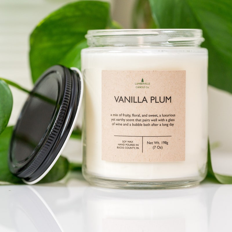 Plum Candles - Etsy