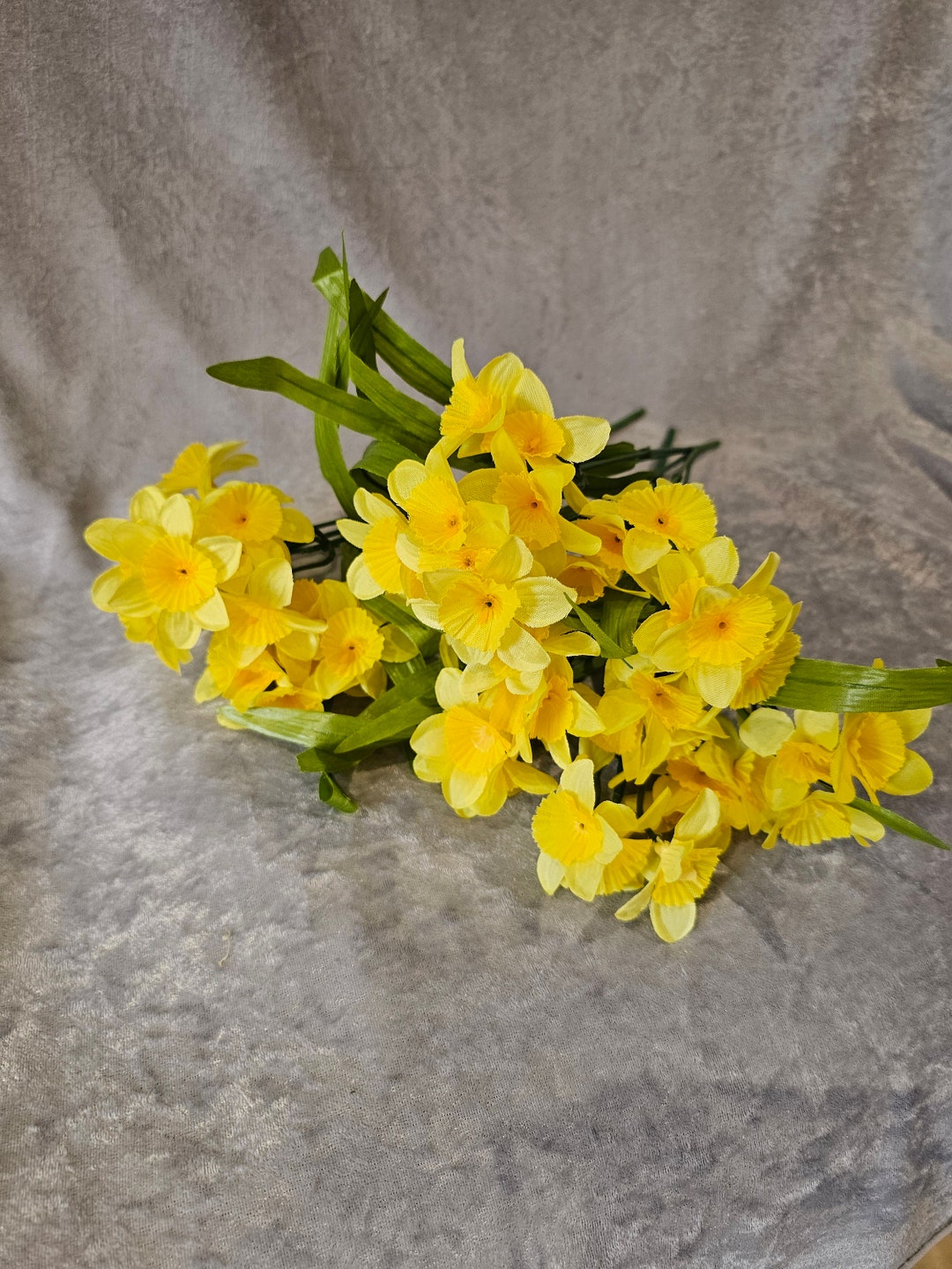 Artificial Mini Daffodils 3 Bunches , Spring Daffodils Home Decor - Etsy