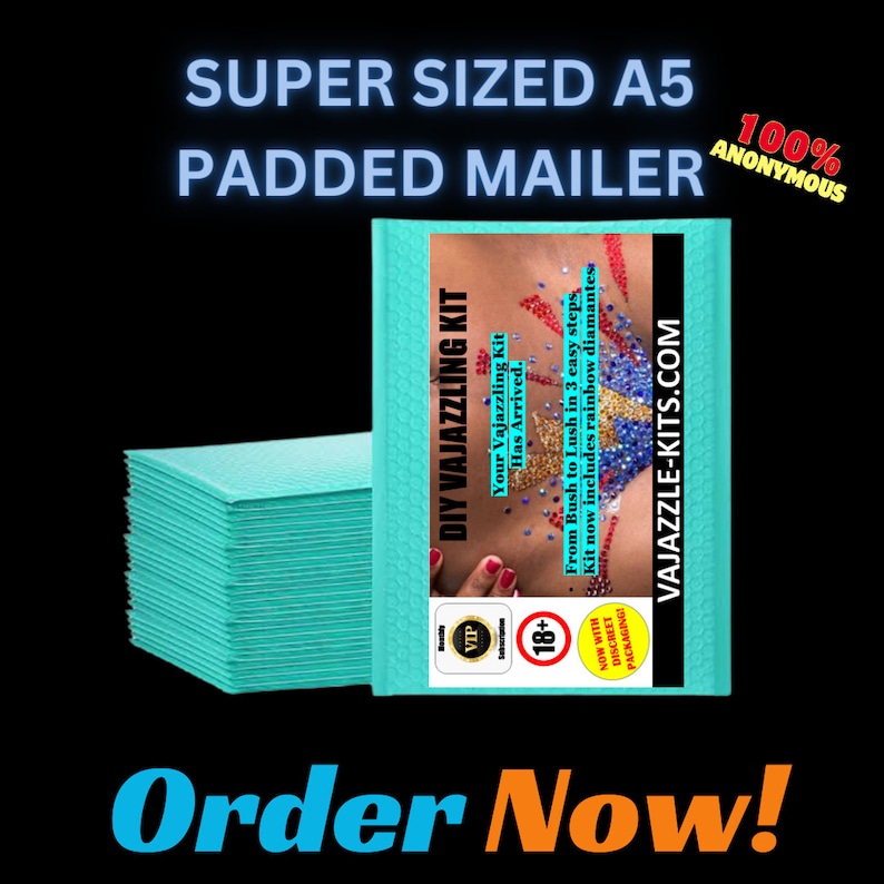 Vajazzle Prank Mail Kit: Gag Gift for Loved One/victim - Etsy
