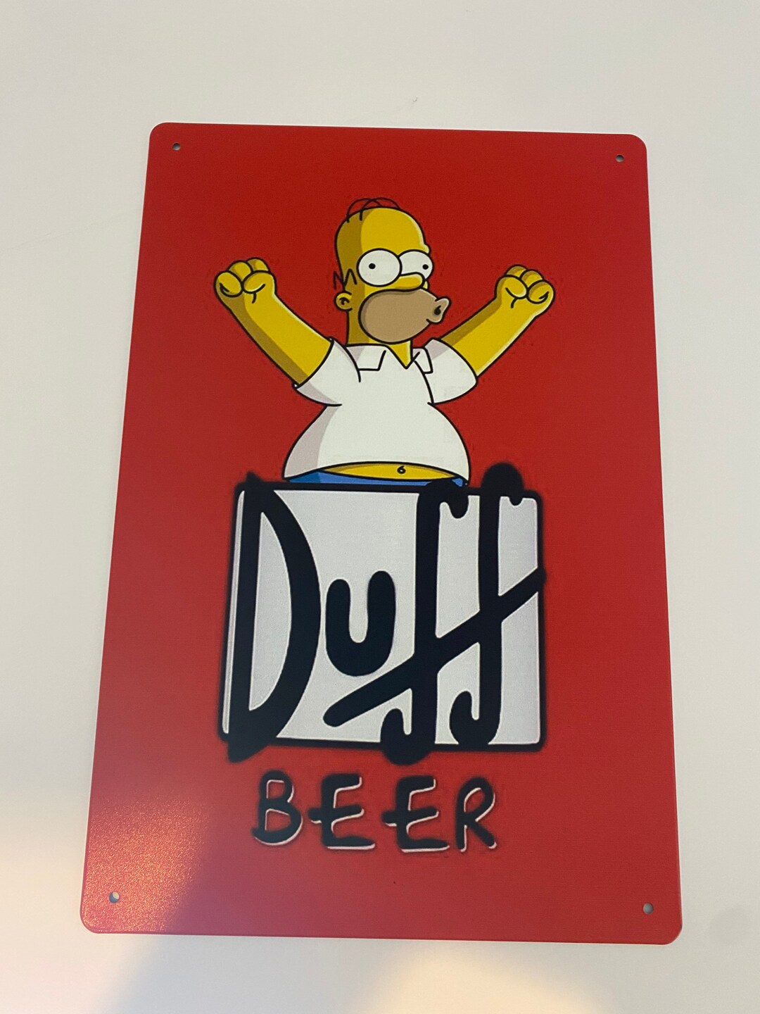 Duff Beer,duff Sign,homer Simpson Sign,homer Simpson,the Simpsons ...