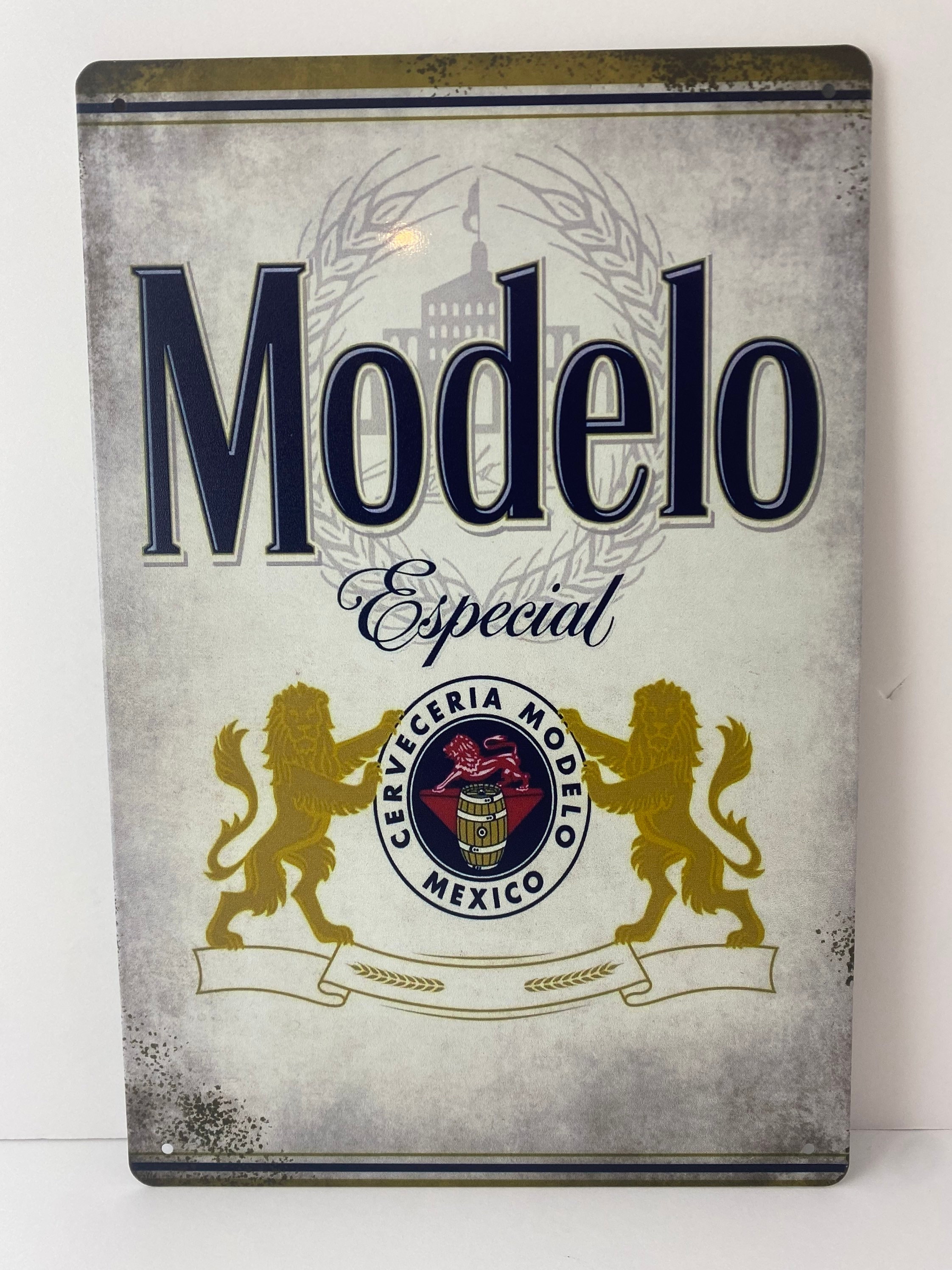 Modelo Beer Sign Modelo sign Beer décor Bar Decor 8x11 - Etsy México
