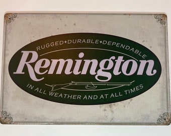 Remington Sign - Etsy