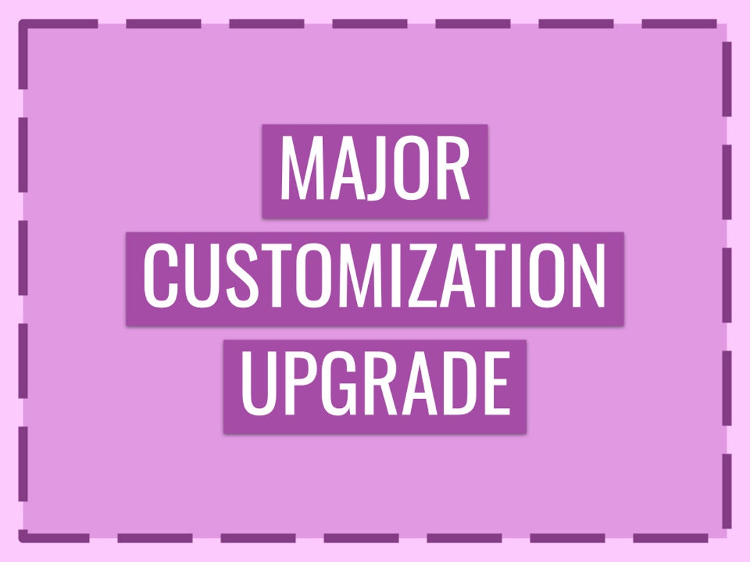 Major Customization Upgrade | Excel Template, Google Sheet, Tracker ...