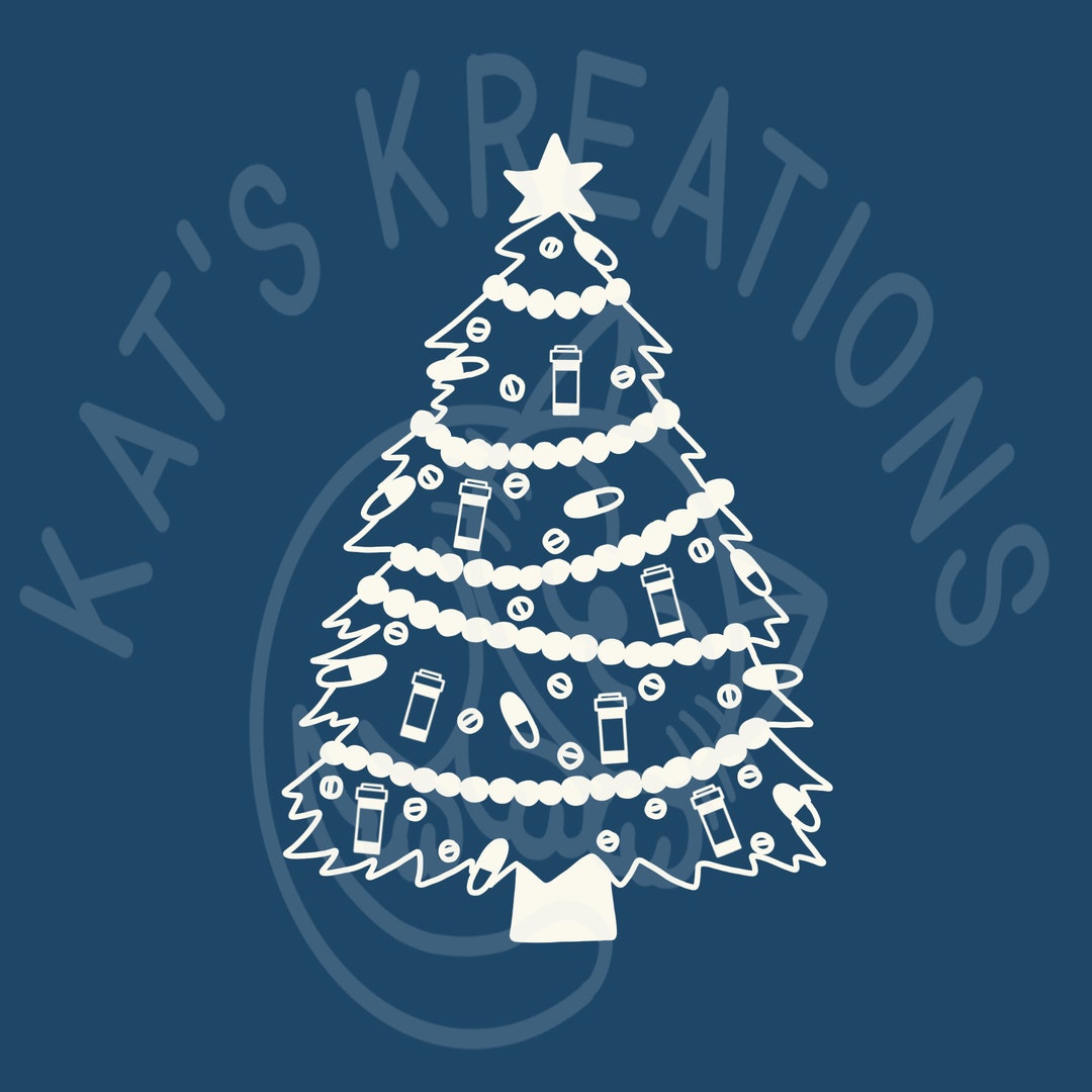Pharmacy Christmas Tree SVG/PNG/PDF File - Etsy