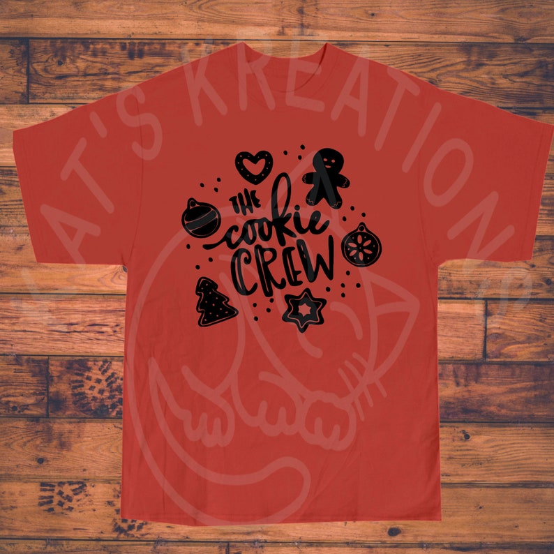 The Cookie Crew SVG File for Shirts/bags/cupsetc. - Etsy