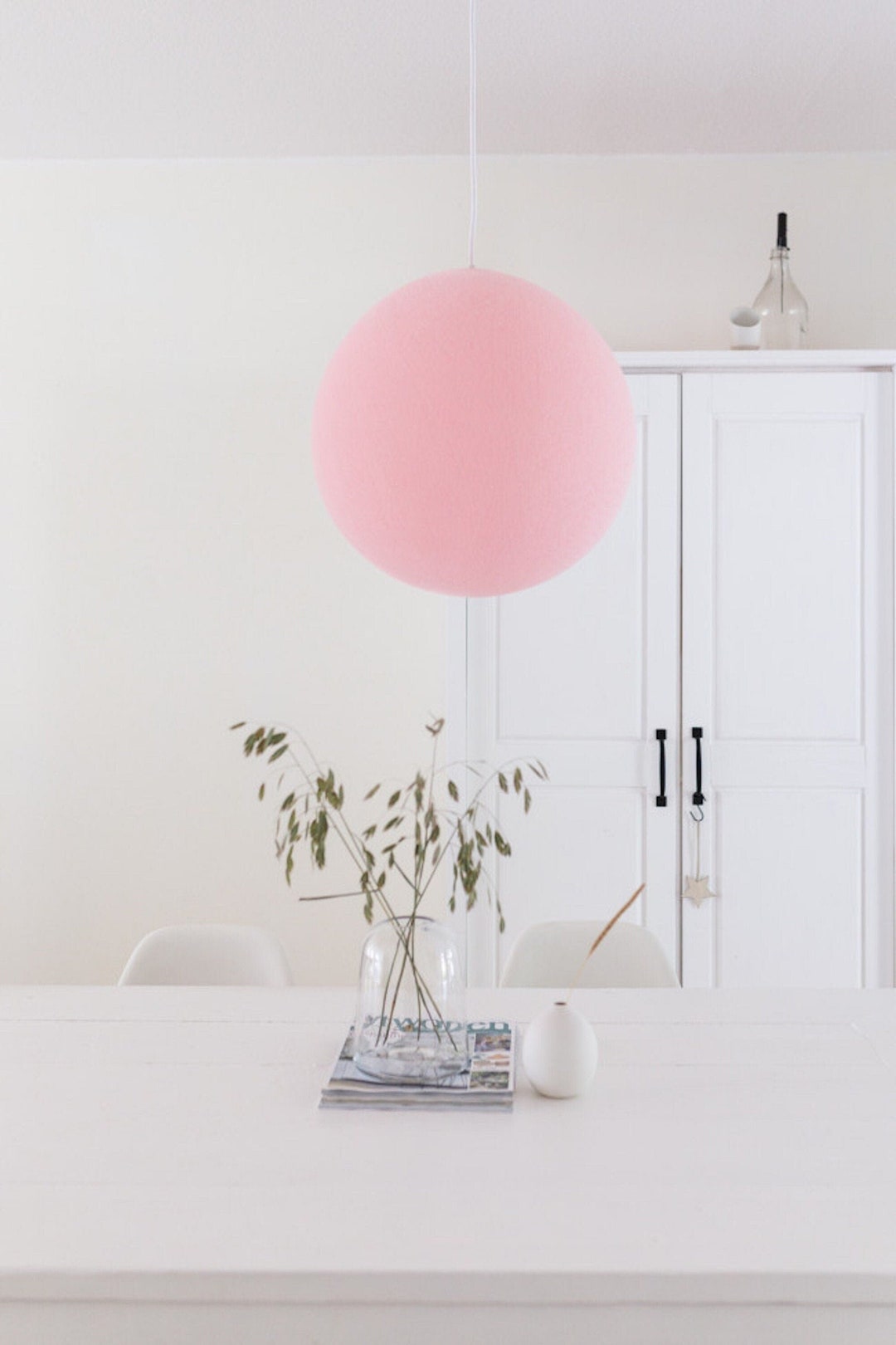 Pink, Ceiling Light Shades , Ceiling Light Cover, Pendant Light, Cord ...