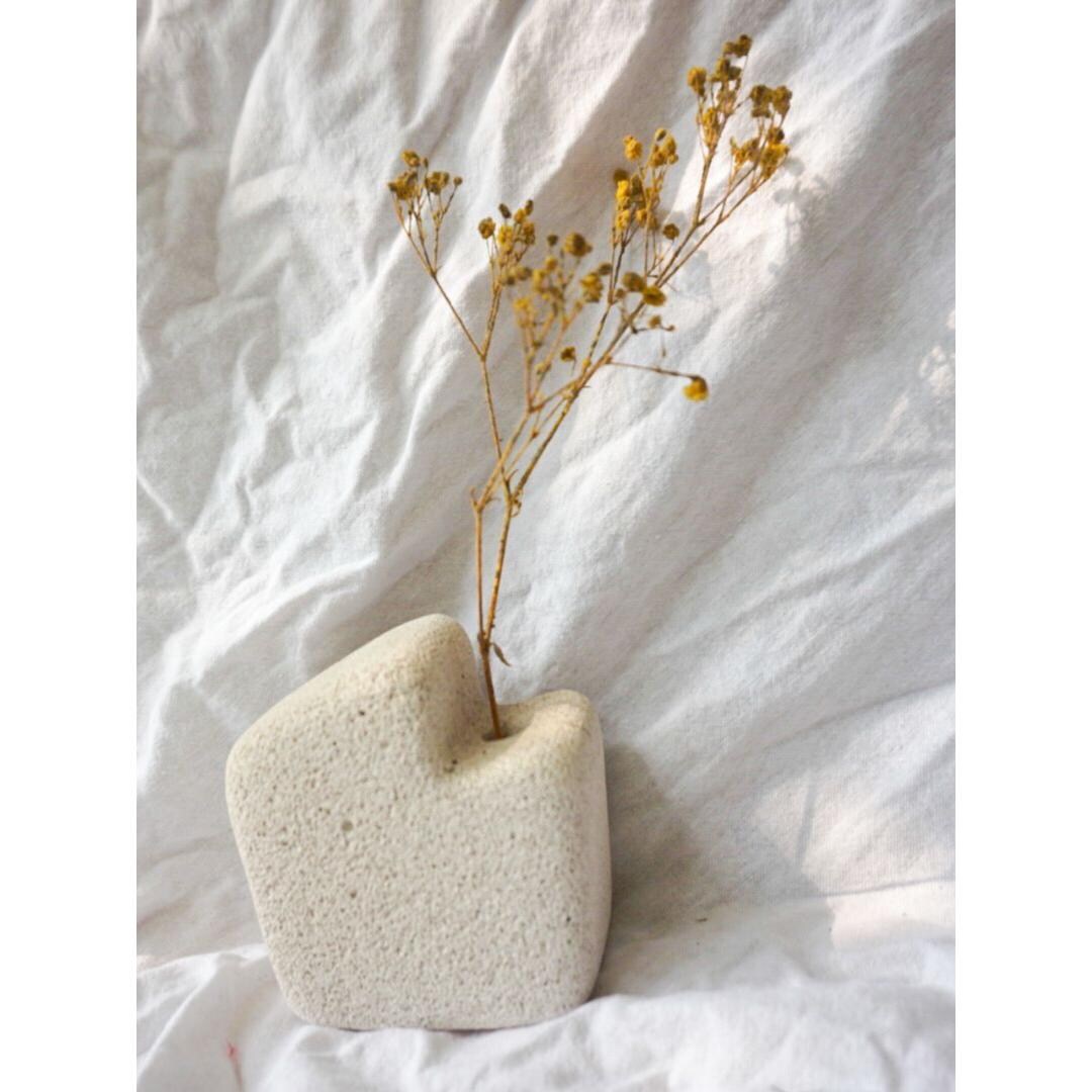 Minimalist Textured Scandi Vase | Irregular Small Nordic Vase | Mini ...