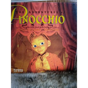 The ADVENTURES of PINOCCHIO the Movie Game IBM Pc Windows Cd-rom - Etsy