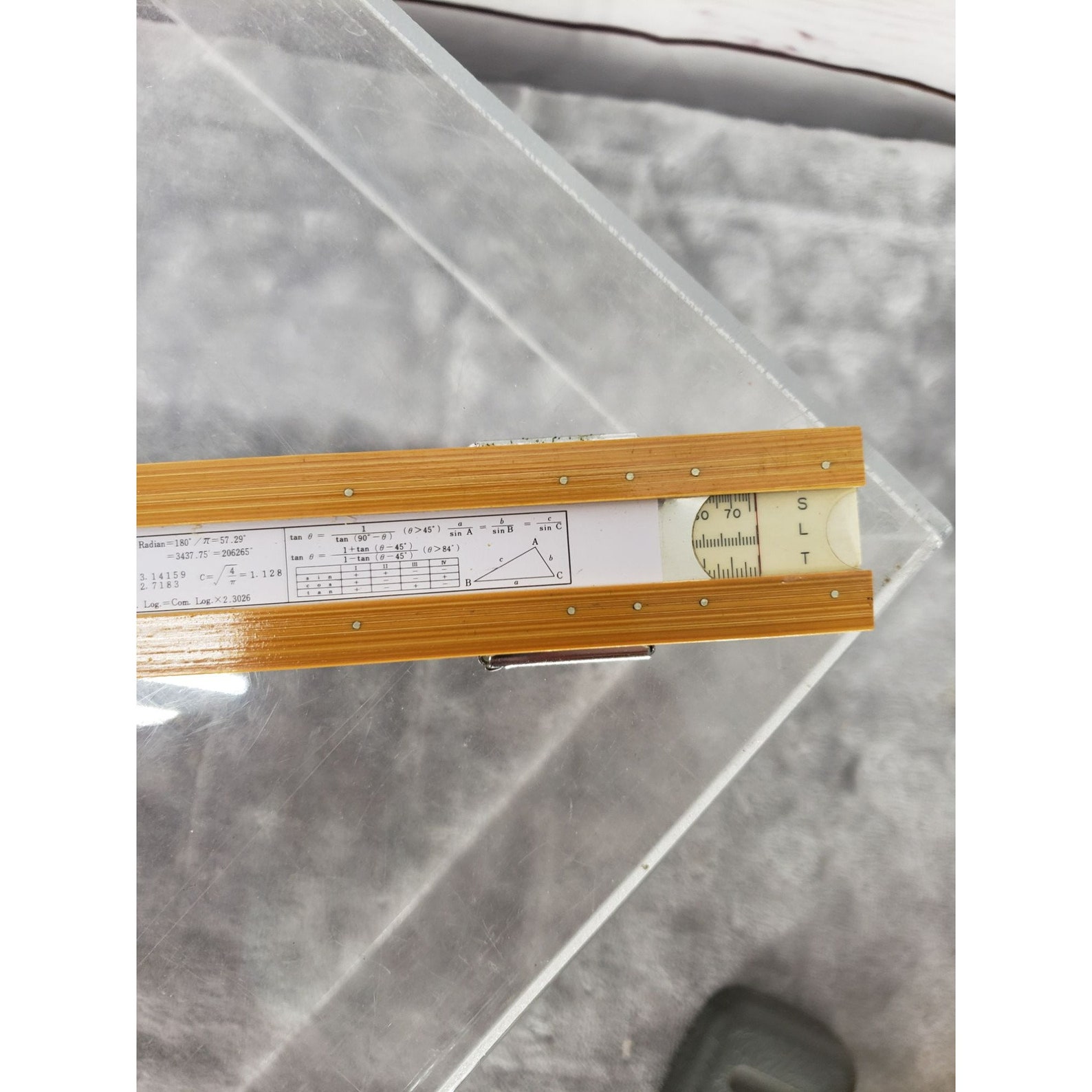 Frederick Post Co. Model 1447 11” Sl BBC C Ide Ruler W/ Hemmi Japan ...