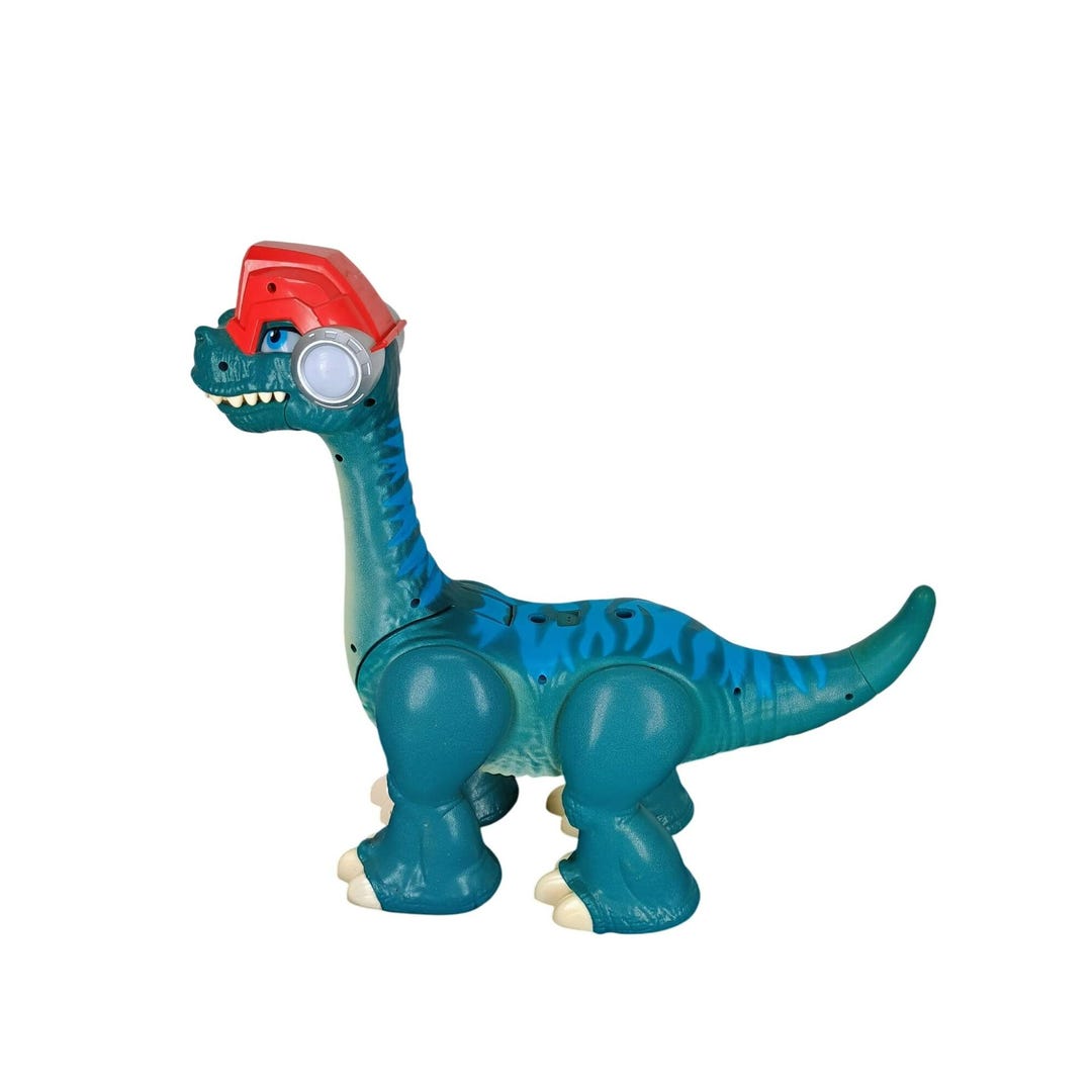 PLAYSKOOL Hero Chomp Squad Blue Green With Helmet BLAZEASAURUS. - Etsy