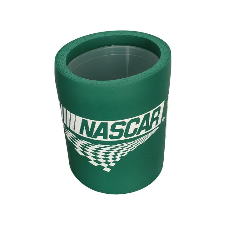 Nascar Rubber Hard Plastic Inside Made in USA!!! Can Cooler Koozie ...