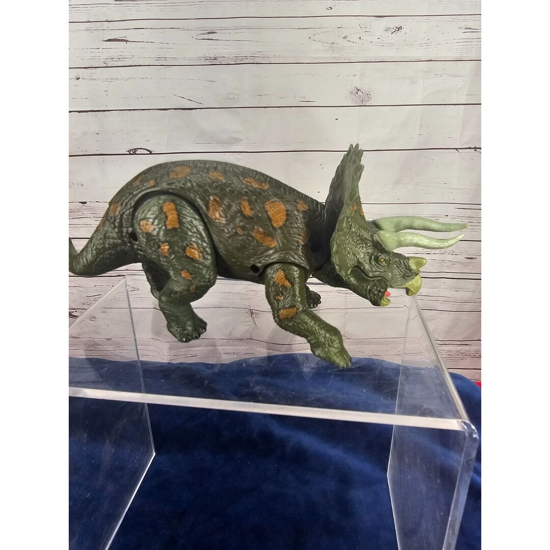 Kid Galaxy Dinosaur TRICERATOPS Poseable Realistic 6 Inch Tall - Etsy