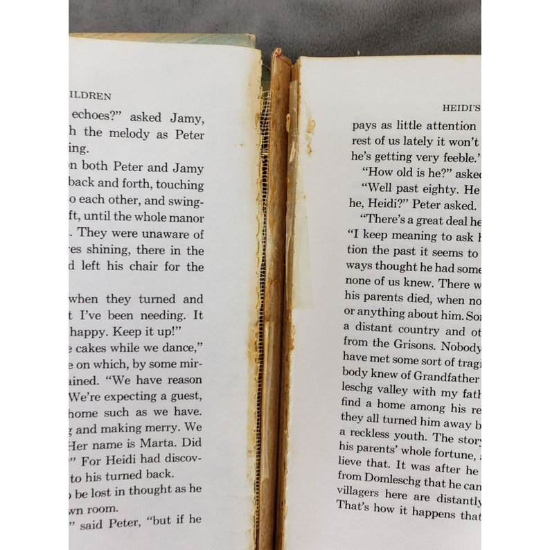 Vintage 1967 Unabridged Versions Heidi's Children Written by Charles ...