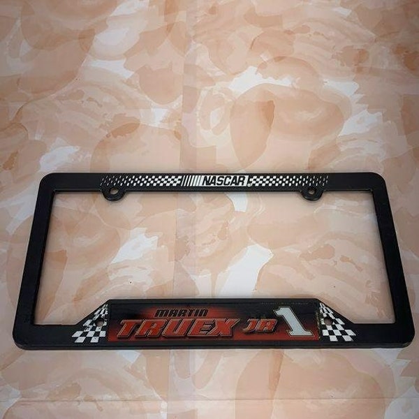 Nascar License Plate Frame - Etsy
