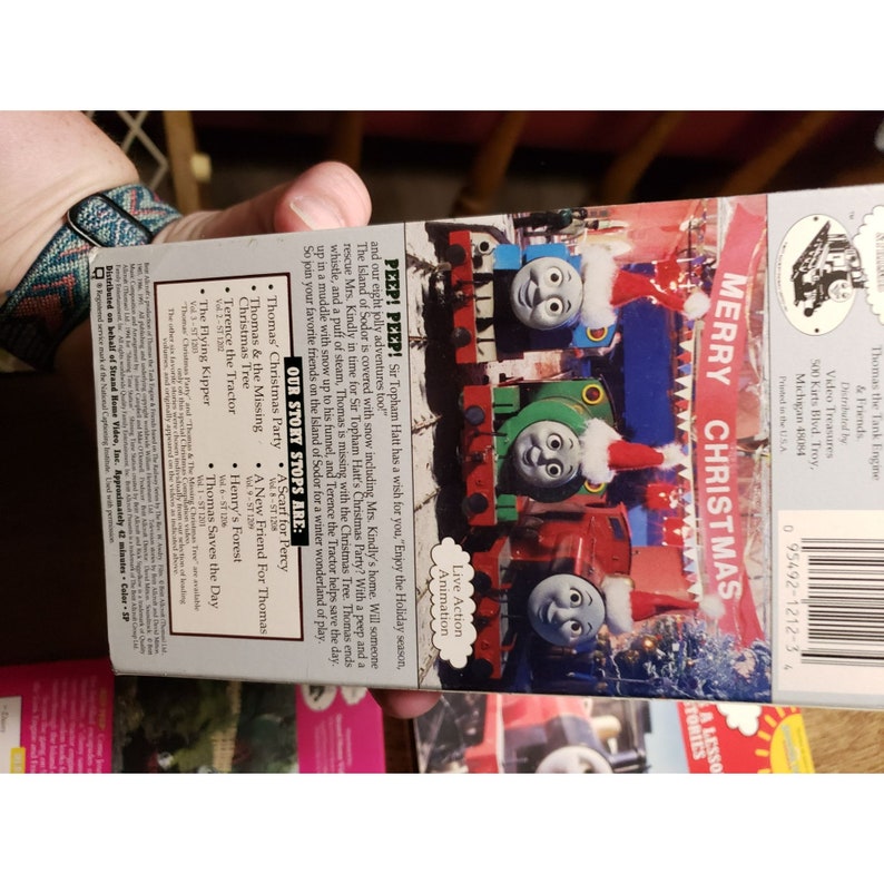 Thomas the Tank Engine & Friends Lot 3 VHS Videos - Etsy
