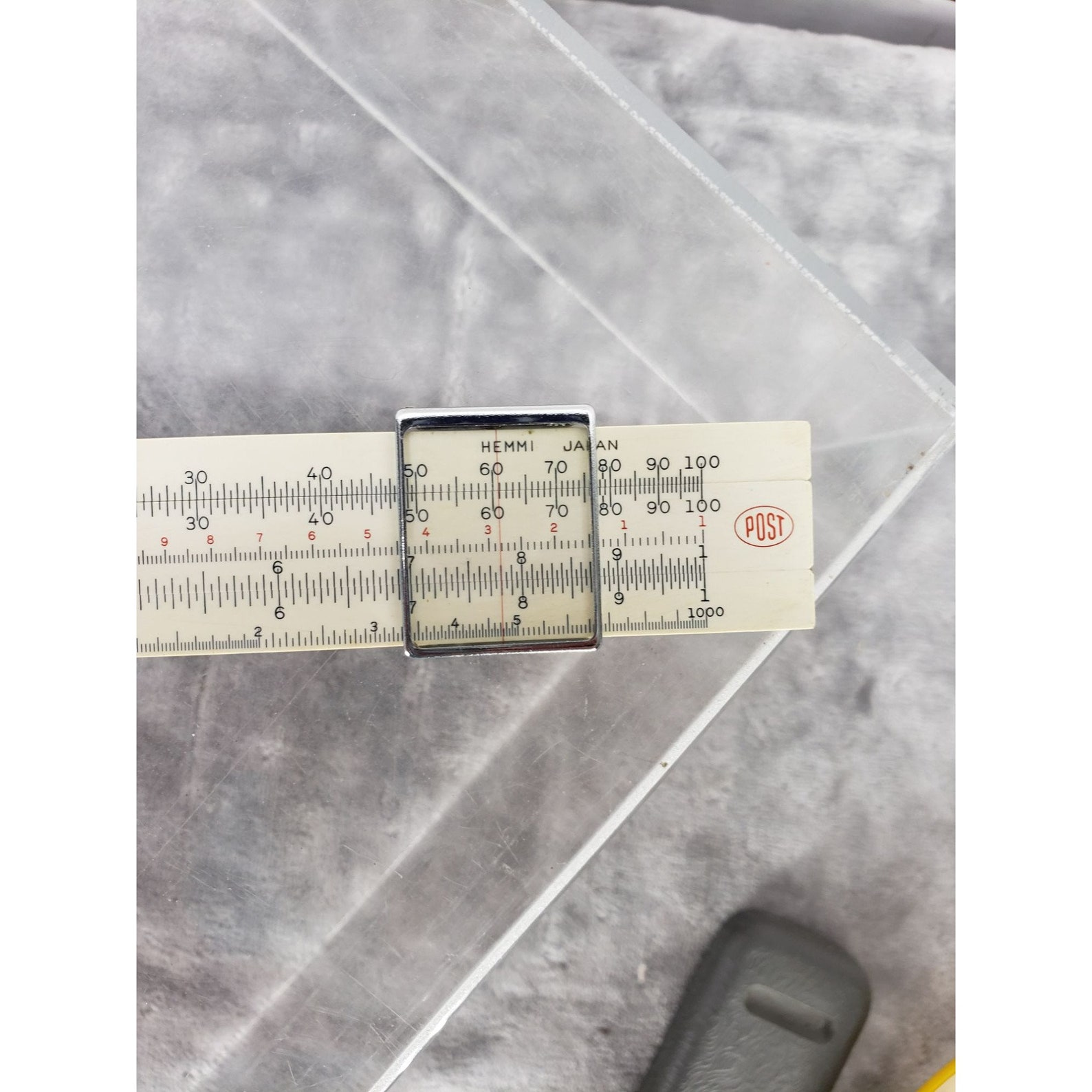 Frederick Post Co. Model 1447 11” Sl BBC C Ide Ruler W/ Hemmi Japan ...