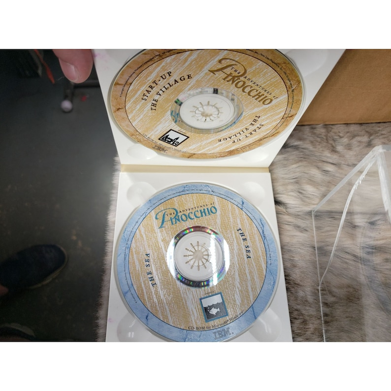 The ADVENTURES of PINOCCHIO the Movie Game IBM Pc Windows Cd-rom - Etsy