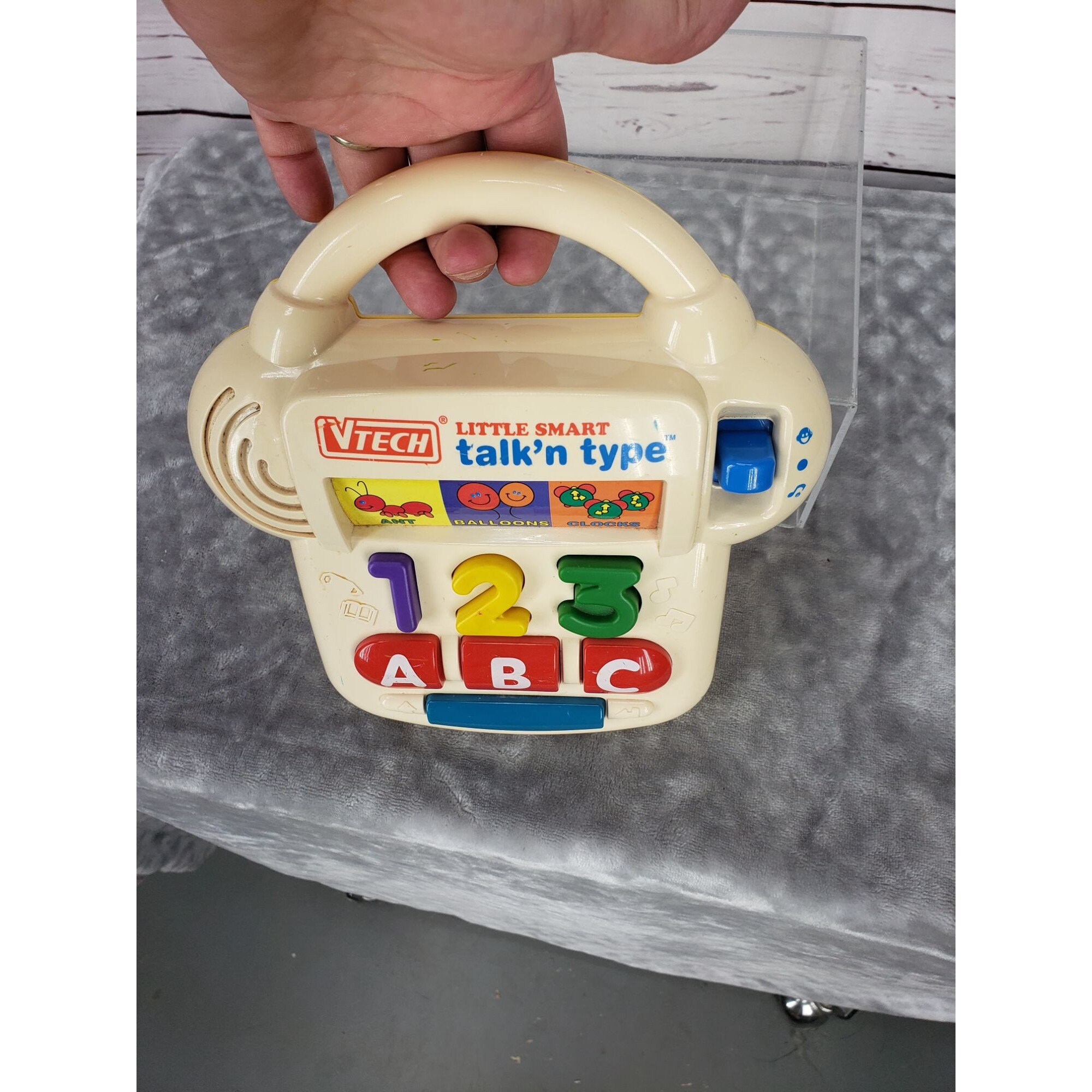 Vintage VTECH Little Smart Talk'n Type Travelable Kid Toy - Etsy Canada