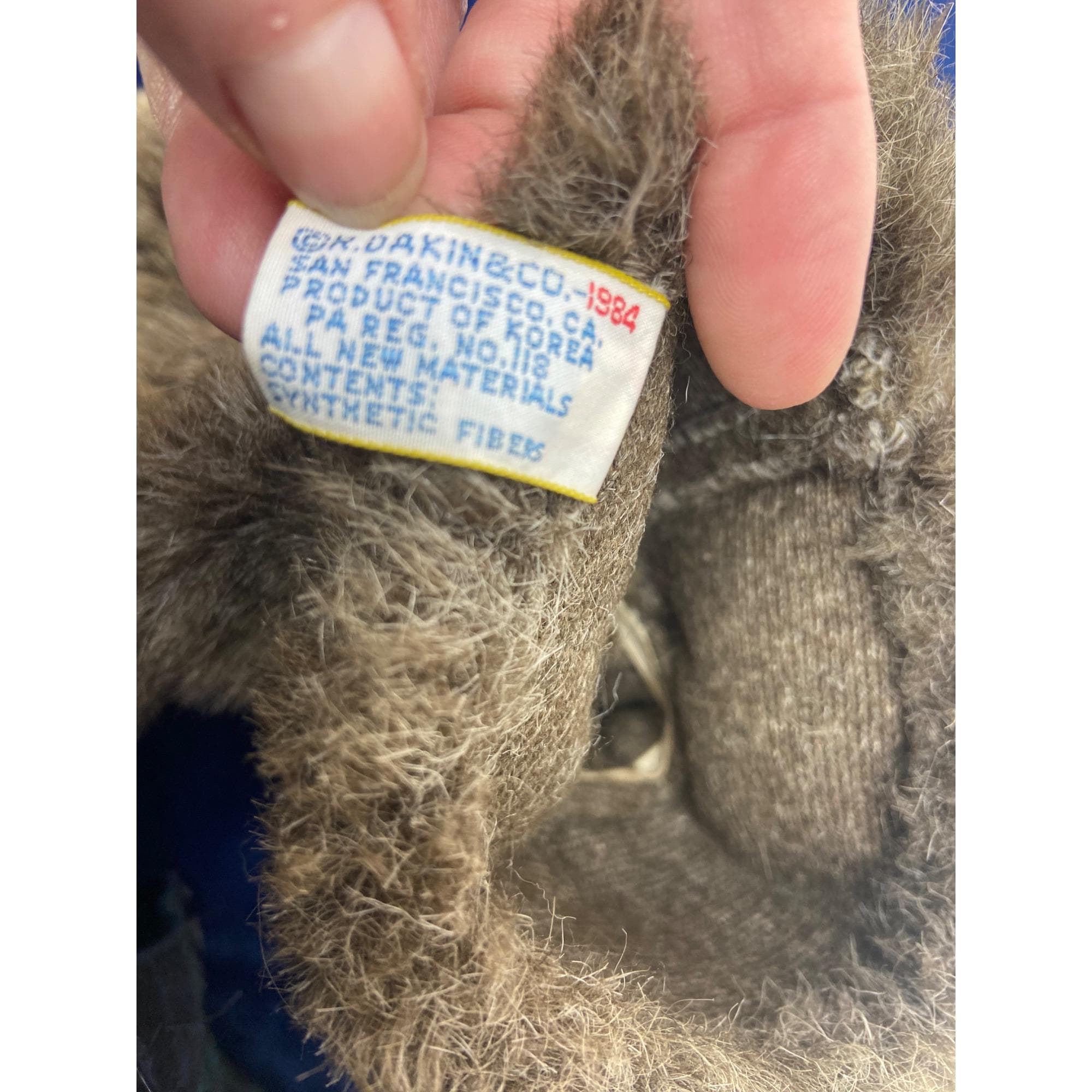 Vintage Dakin Racoon Hand Puppet Plush 1984 Soft Adorable 12" - Etsy