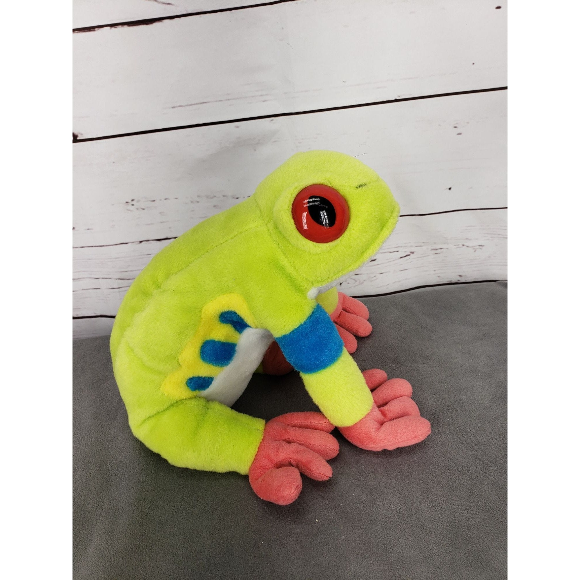 Wild Republic Red-eyed Tree Frog Plush Stuffed Animal Plush - Etsy