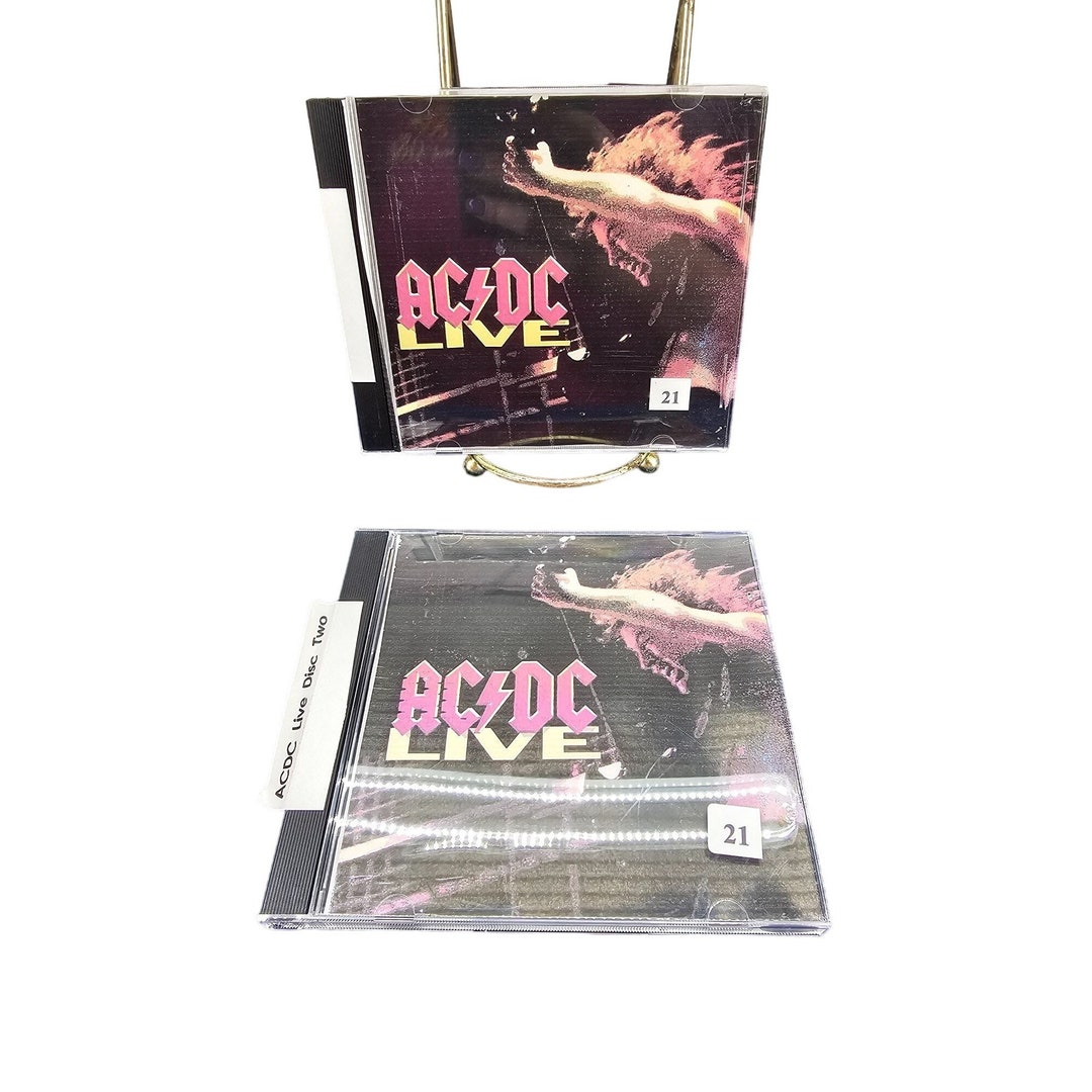 AC/DC Live 1992 ATCO Cd With All the Classics You Love - Etsy