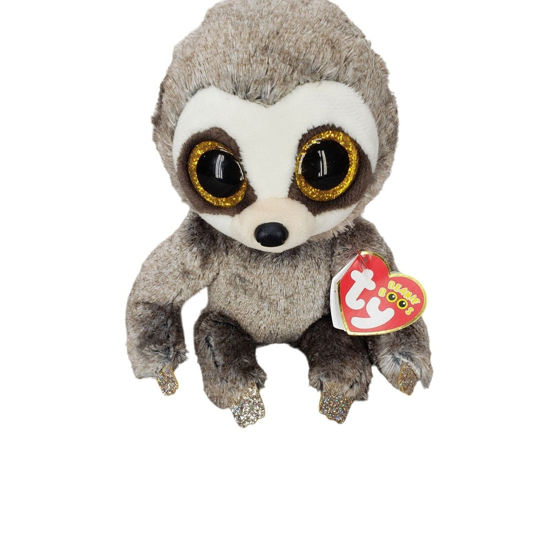 Ty Beanie Babies Boos Gray Dangler the Sloth Boo Plush Stuffed - Etsy