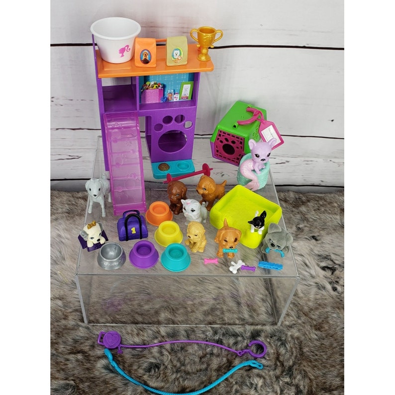 Mattel Barbie Team Stacie Puppy Playset Dog Goat Slide 9 Animals - Etsy