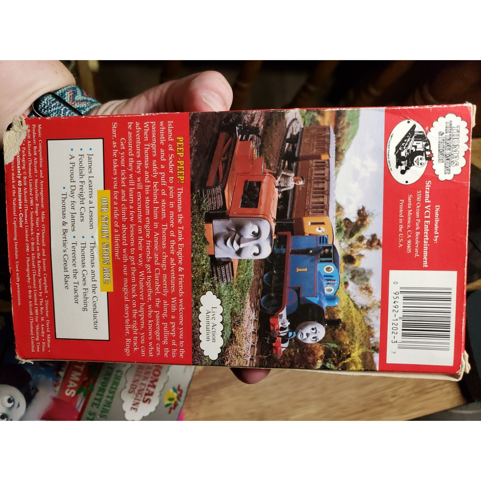 Thomas the Tank Engine & Friends Lot 3 VHS Videos - Etsy