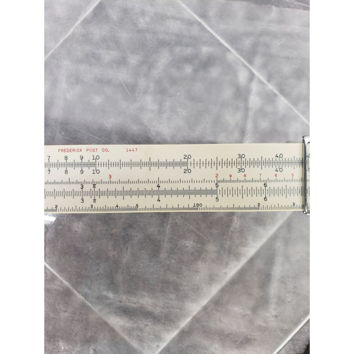 Frederick Post Co. Model 1447 11” Sl BBC C Ide Ruler W/ Hemmi Japan ...